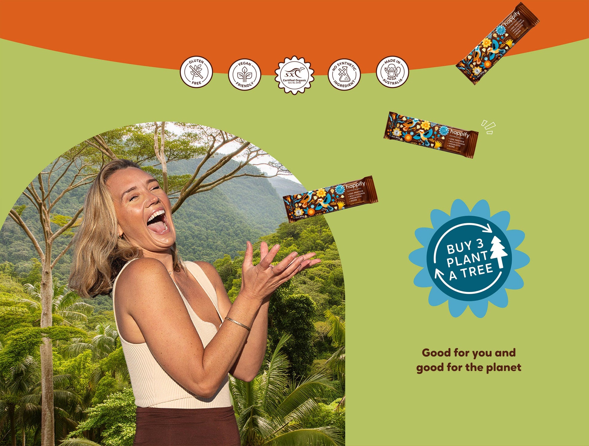 The Happiest Nutritional Bar on Earth – HappifyEarth